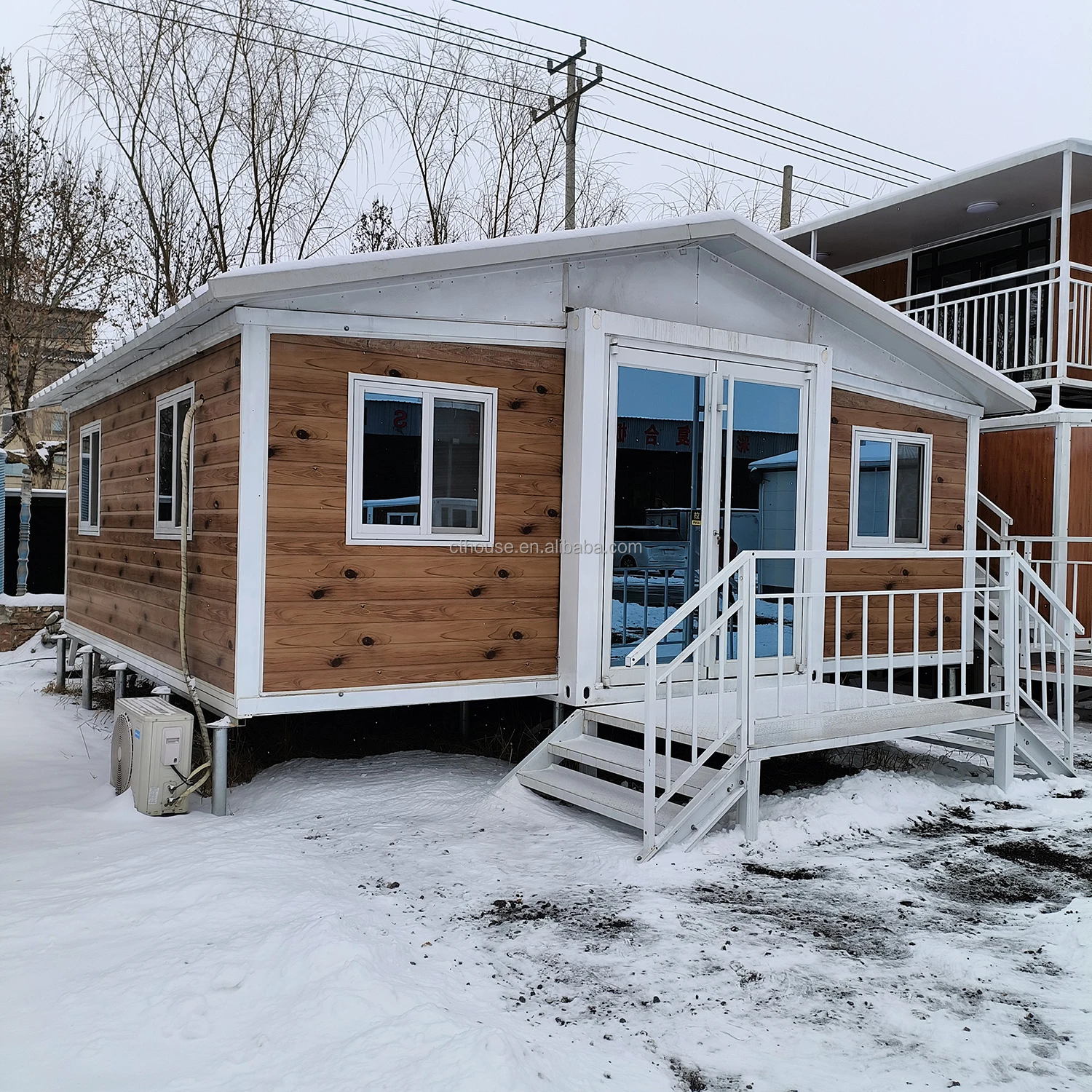 Fast Build Prefab House 20ft 40ft Modular Folding Container House ...