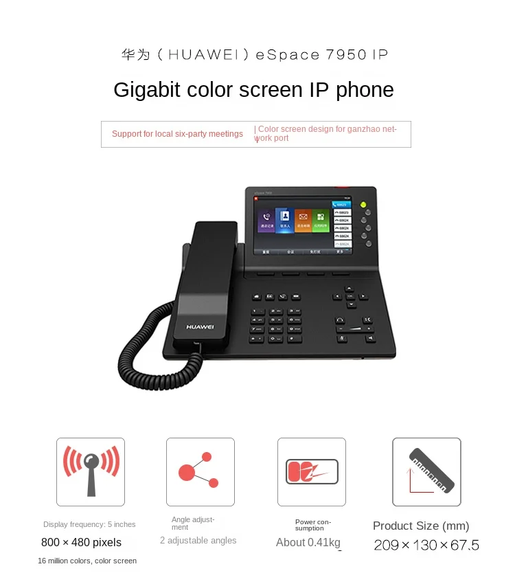 Huawei Espace 7950 IP Phone - Premium Voip Experience