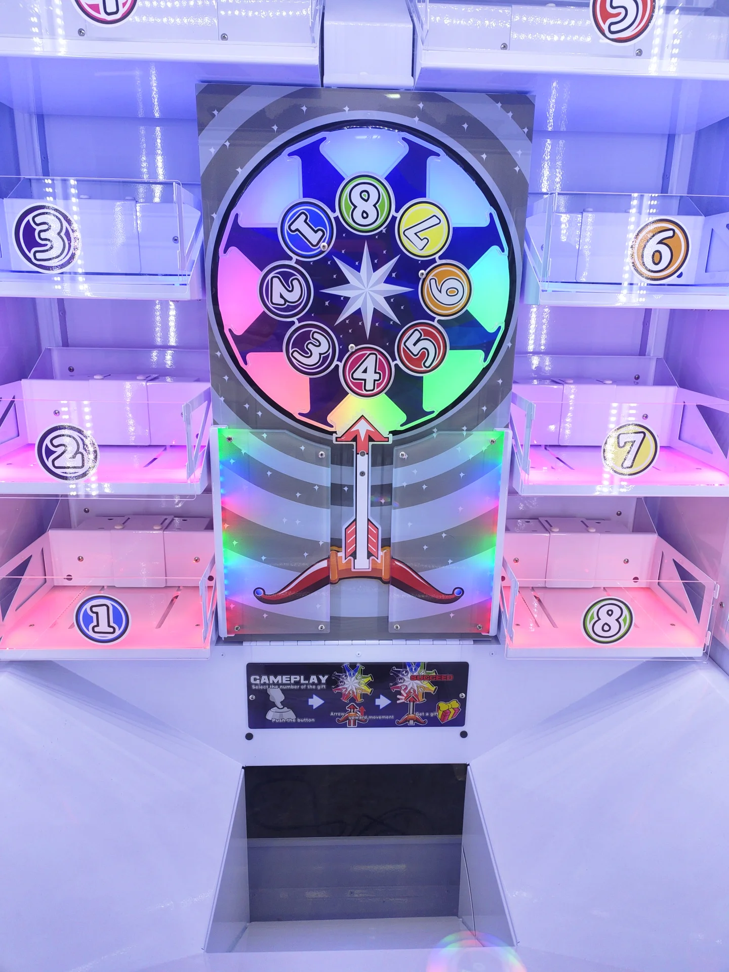 Neofuns Skill Prize Gift Game Machine Magic Arrow Coin Operated Games ...