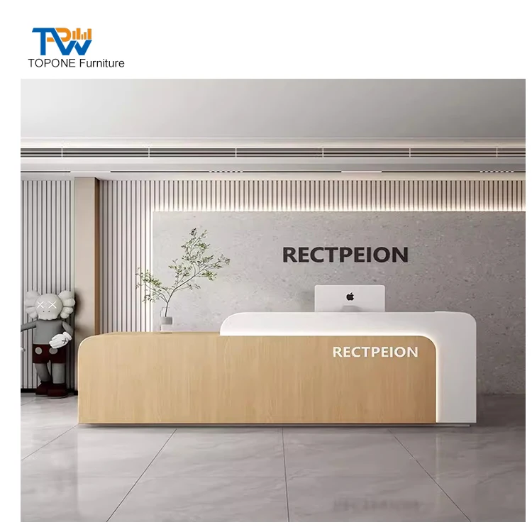 Classy Reception Desk Beauty Salon Reception Desk White Luxury Hotel ...