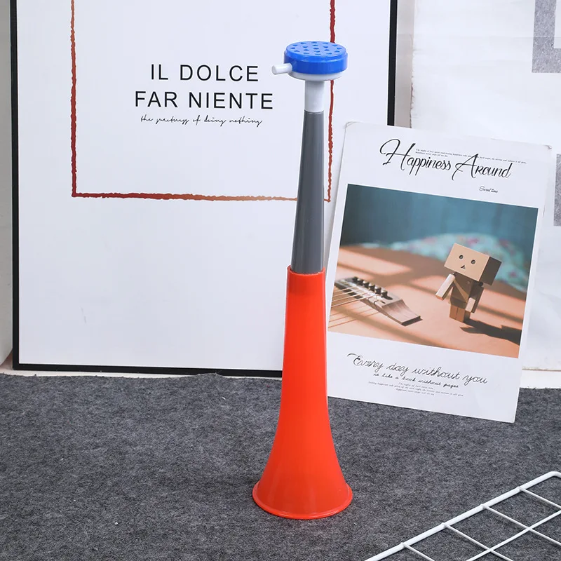 Wholesale Plastic Cheer Prop Stadium Props Vuvuzela PE