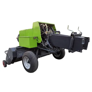 Tractor Mounted Small Square Hay Baler Machine Hay Squaer Baler For ...