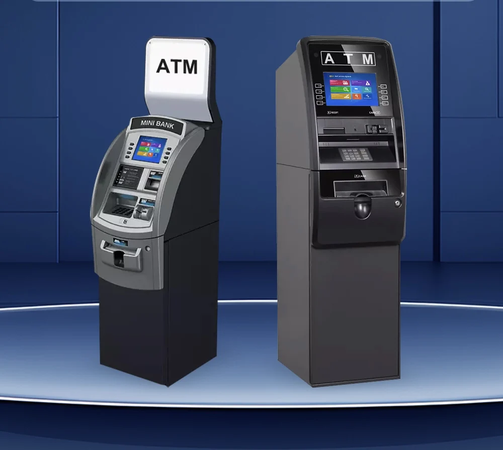 Free Standing Self Service Touch Screen Cash Coin Payment Currency ...