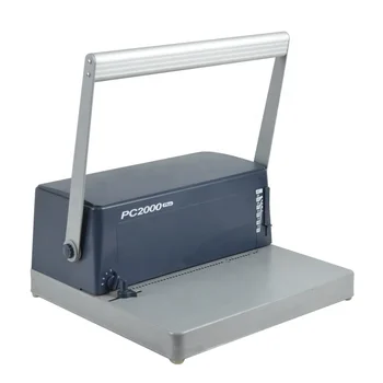 Manual A4 Book Binding Machine Paper Perforating Machine For Spiral ...
