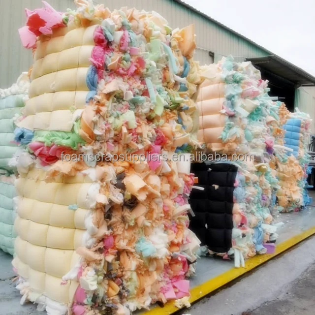 A Grade Pu Foam Scrap Foam Polyurethane Sponge Cut Foam Compressed In ...