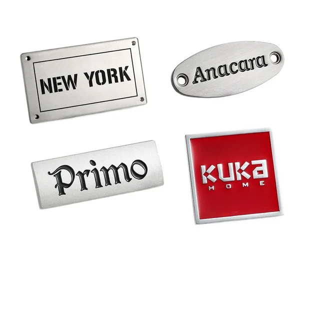 Metal Logo Badge Custom Metal Logo Snapback Hats Enamel Label Badge ...