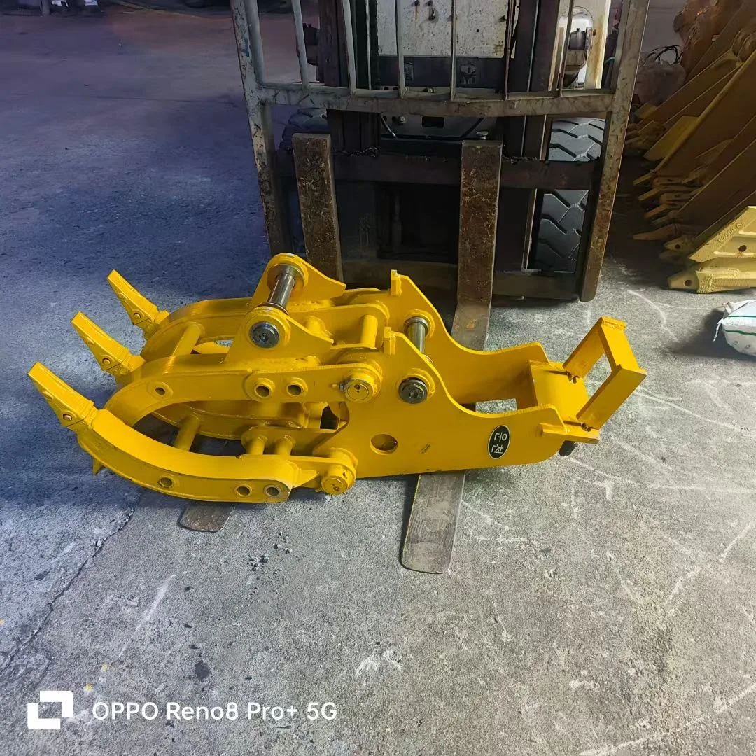 Excavator Attachment Wood Clamping Device Grabber Grapple for EX60 EX70 ...