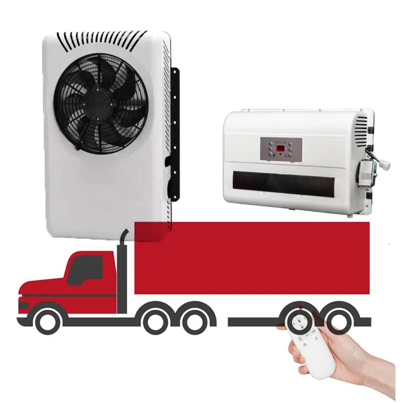 Truck Air Conditioning Systems 12 Volt 24 Volt Electric Split Type ...