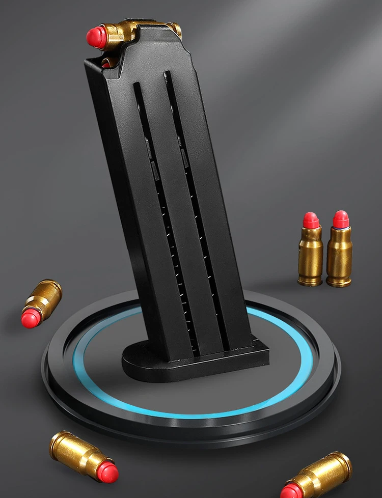 Hs Soft Bullet Kid Shell Ejecting Toy Gun Fireworks Full Automatic ...