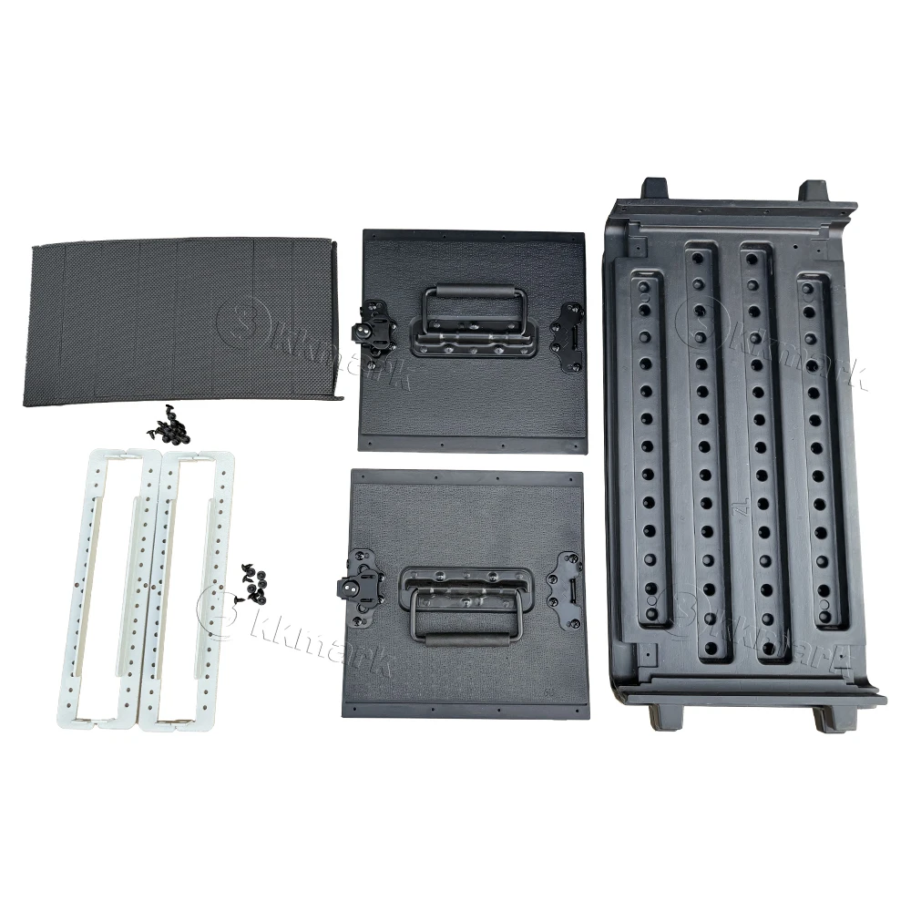 HDPE Hard Plastic Detachable Storage Shock Mount Racks