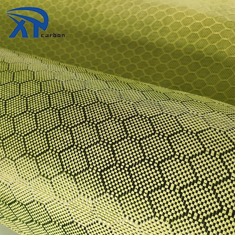 High Quality Hexagonal 3k Honeycomb Carbon Fiber Fabric - Buy Honeycomb ...