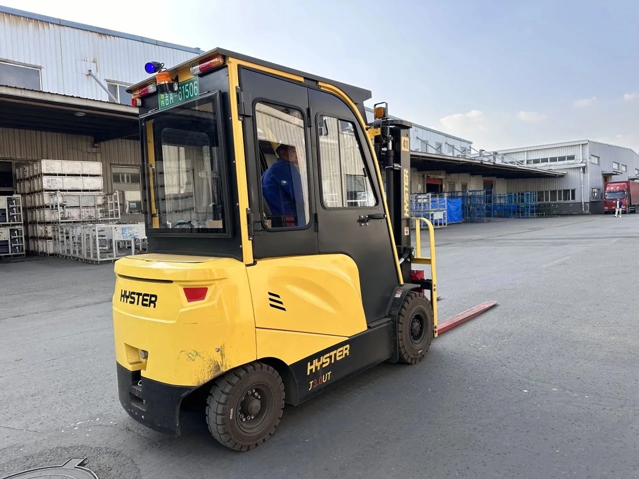 Hyster 2t Manual Hydraulic Carrier Imported Brand Hyster Pallet Carrier ...