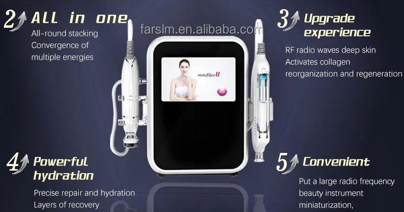 Professional 2 In 1 Skin Care Mesotherapy Gun Machine Prp Meso Injector ...