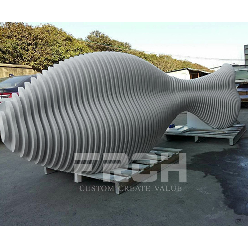 Wooden Fish Bone Design Modern Salon Office Artistic Fashion Reception ...