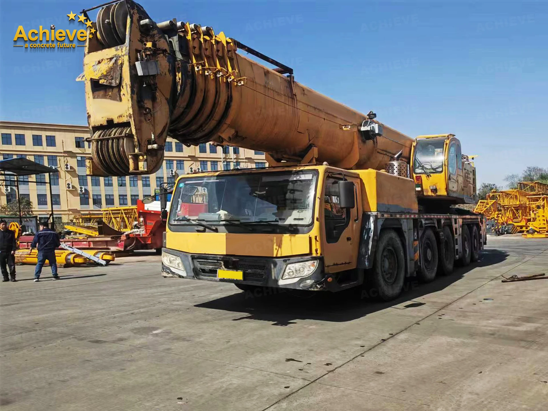 Weichai Top Brand Mobile Crane Zoomlion Qay300/Qay260/Qay180/Qay220 ...