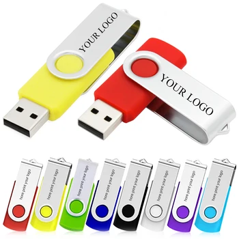 Custom Logo Usb Flash Drives Customizable Logo 8gb 16gb 32gb 64gb Usb 2 ...
