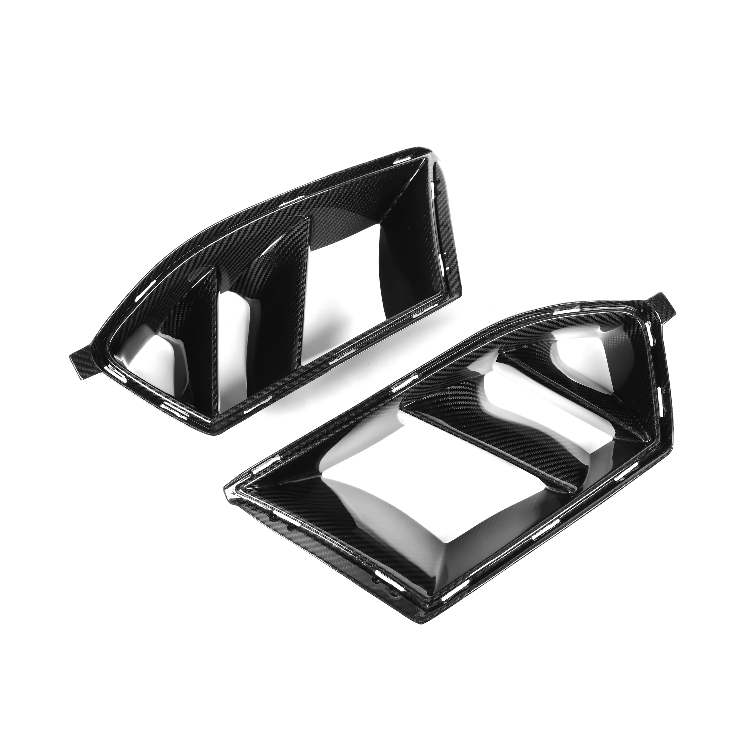 G80 Air Intakes R Style Dry Carbon Fiber 2 PCS for BMW M3 G80 4-Door ...