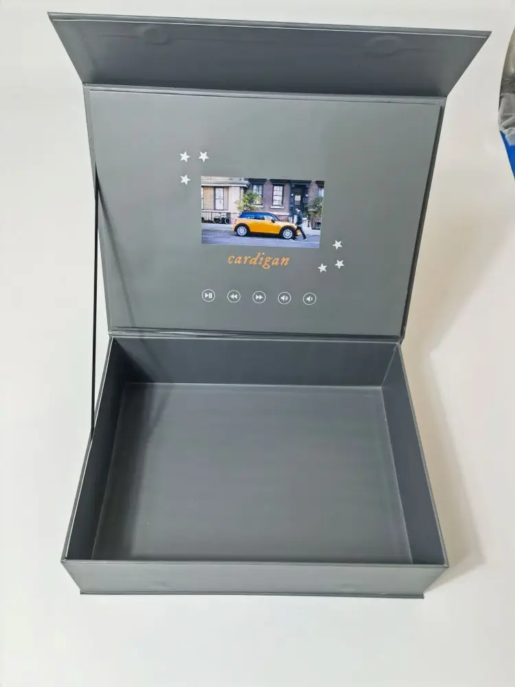 Customized 7 Inch LCD Video Box - Perfect for Weddings & Gifts