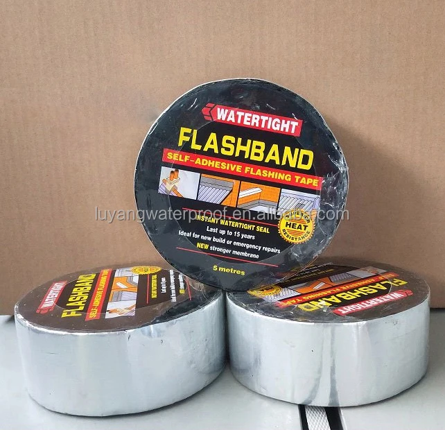 Flat Roof Sealing Metal Roof Waterproofing Tape Self Adhesive Bitumen ...