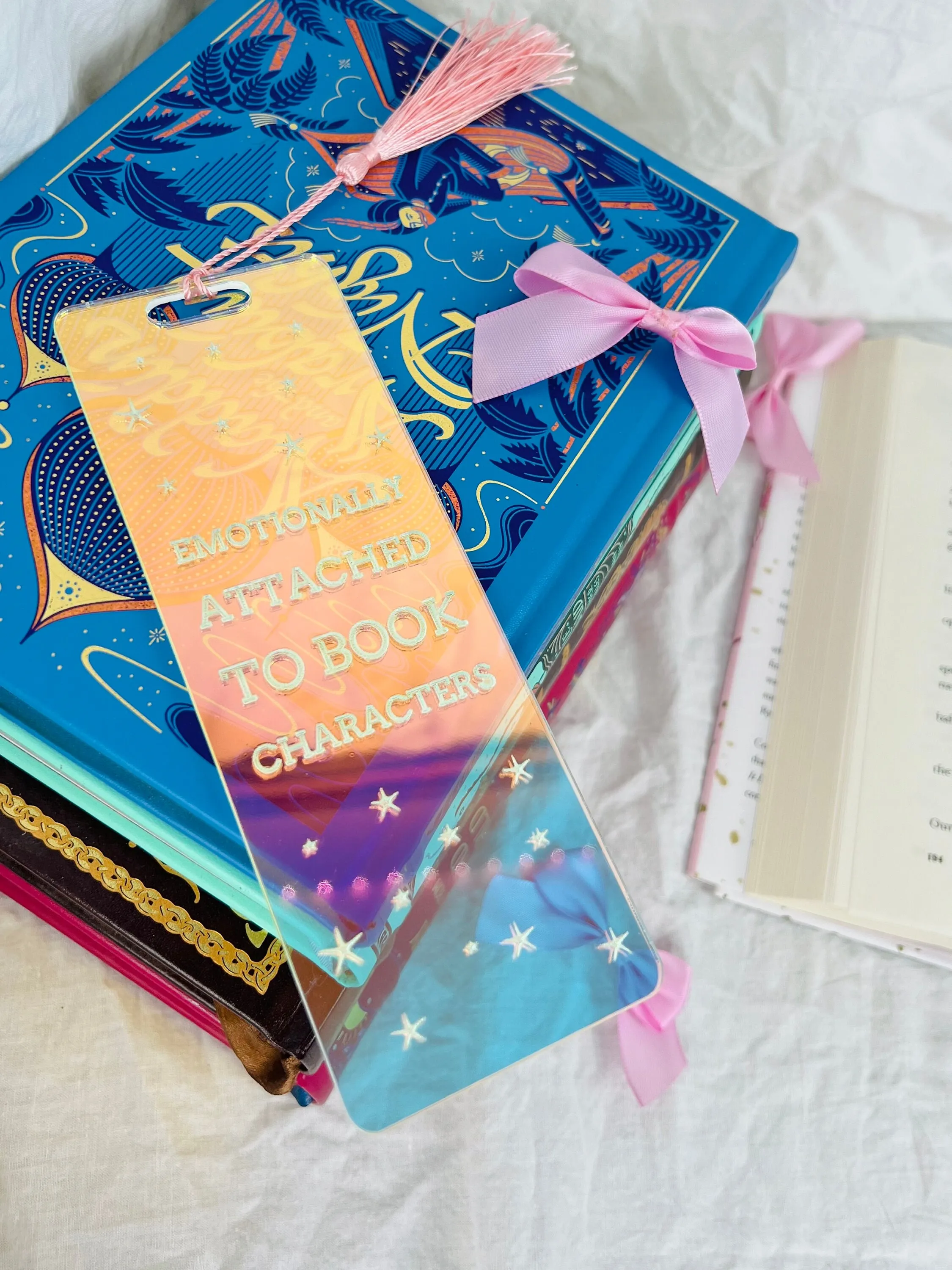 Custom Acrylic Bookmark - Holographic Hologram Iridescent