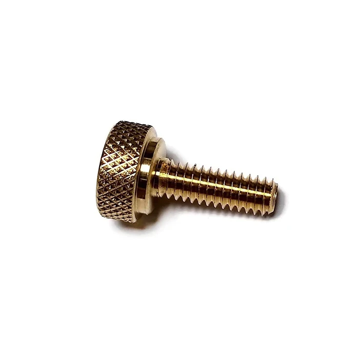 Custom Straight Knurling Head Hex Socket Slotted Low Head Shoulder Bolt ...