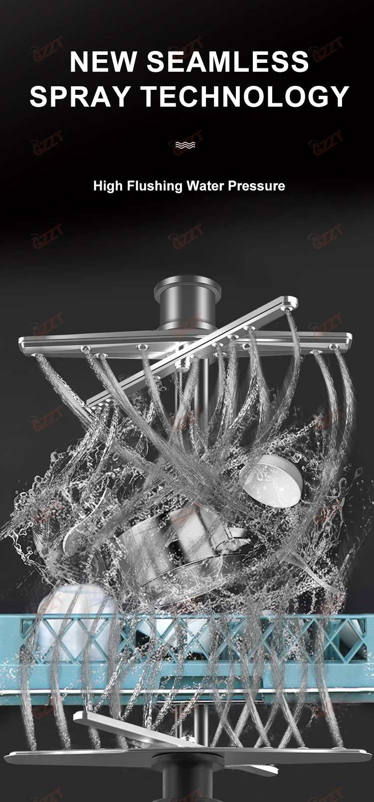 GZZT IT-ACDW-1 - High Efficiency Dishwasher for Canteens