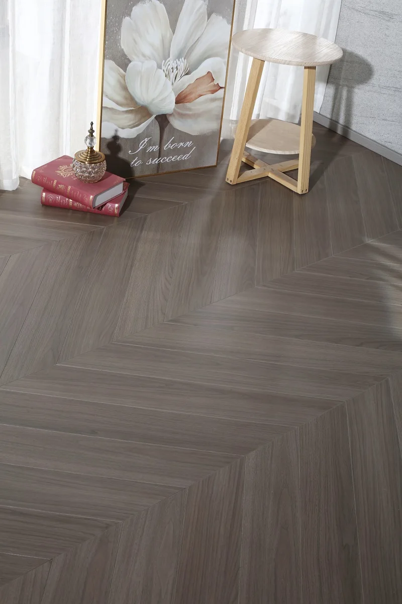 New Arrival 15mm Thickness Anti-slip Design Hardwood Fishbone Laminate ...