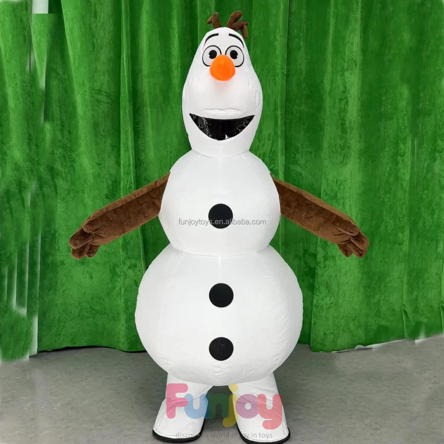 Outdoors 2 Meter Christmas Parade Inflatable Snowman Olaf Inflatable ...