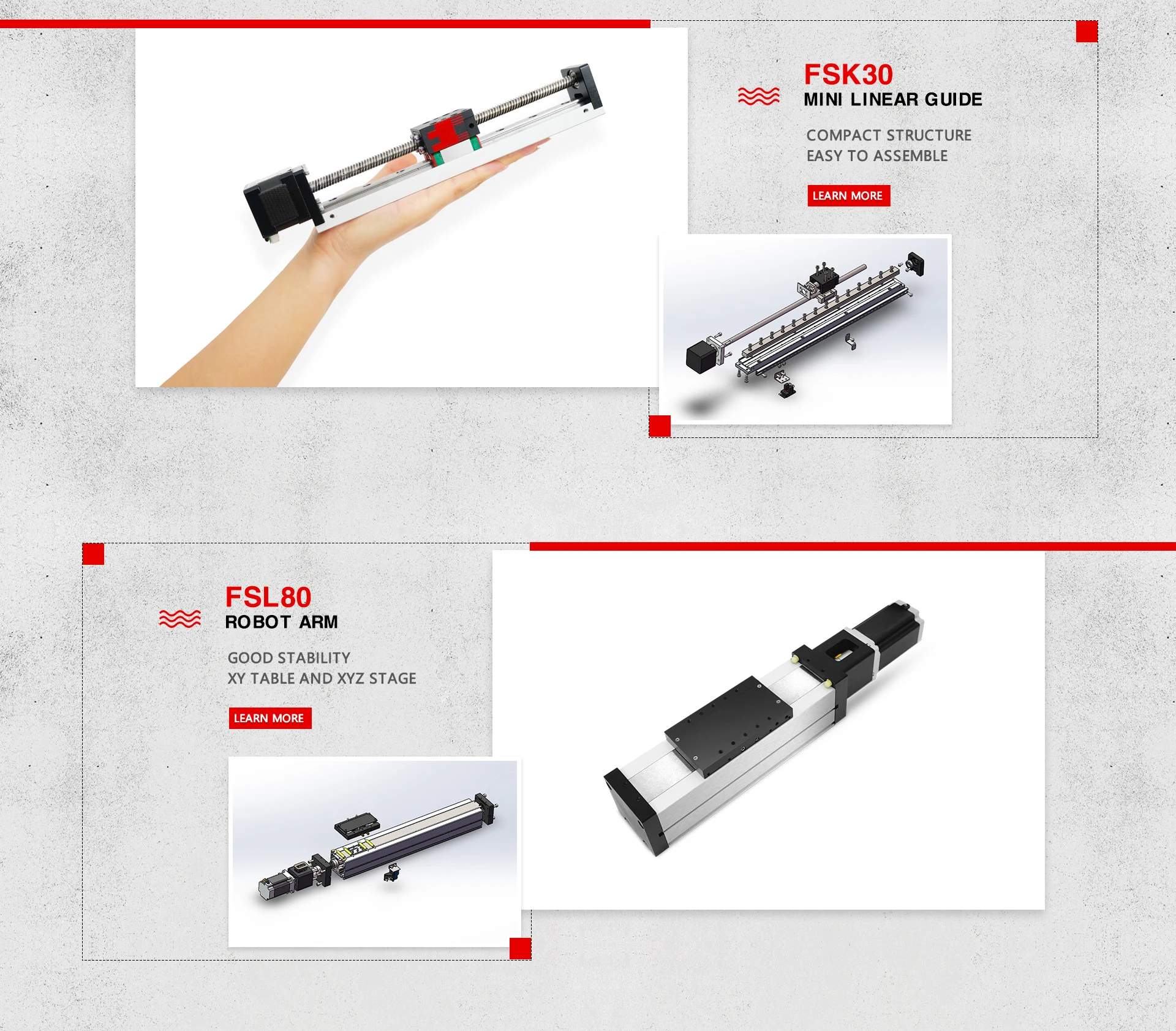 Chengdu Fuyu Technology Co., Ltd. - Linear Module, Linear Actuator