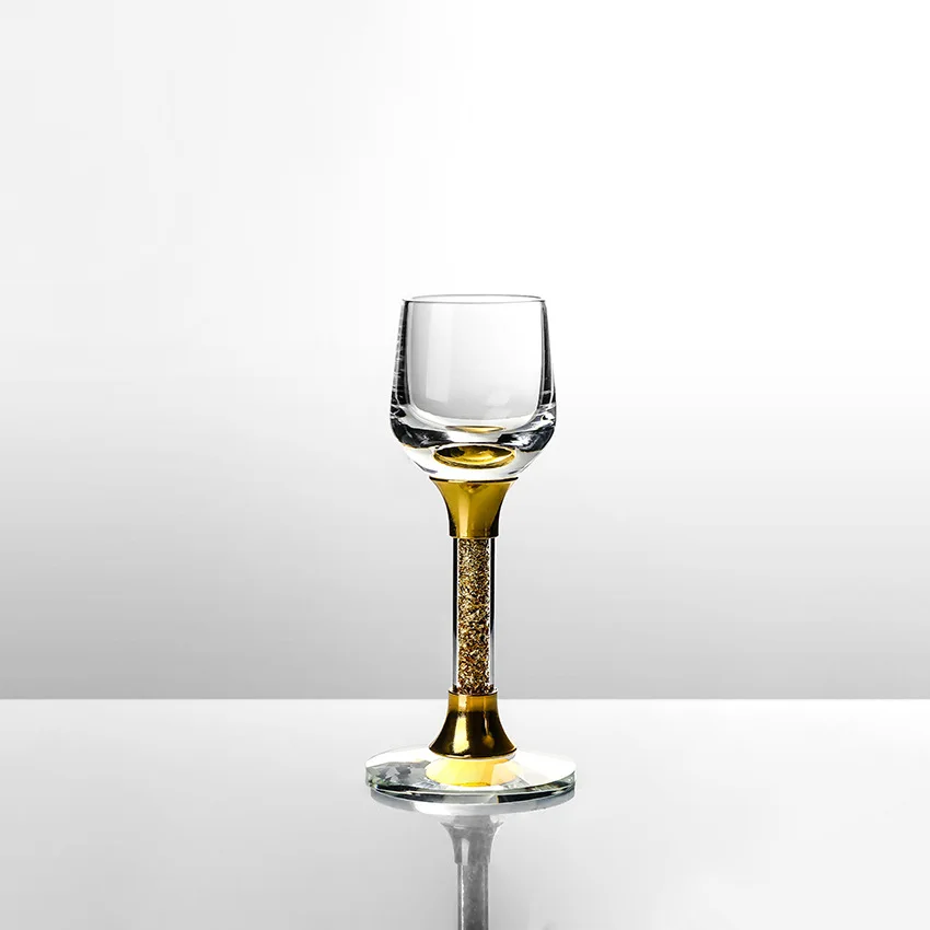 Luxury Style Mountain Kallaite Design Handmade Gold Foiled Tiny Shot ...