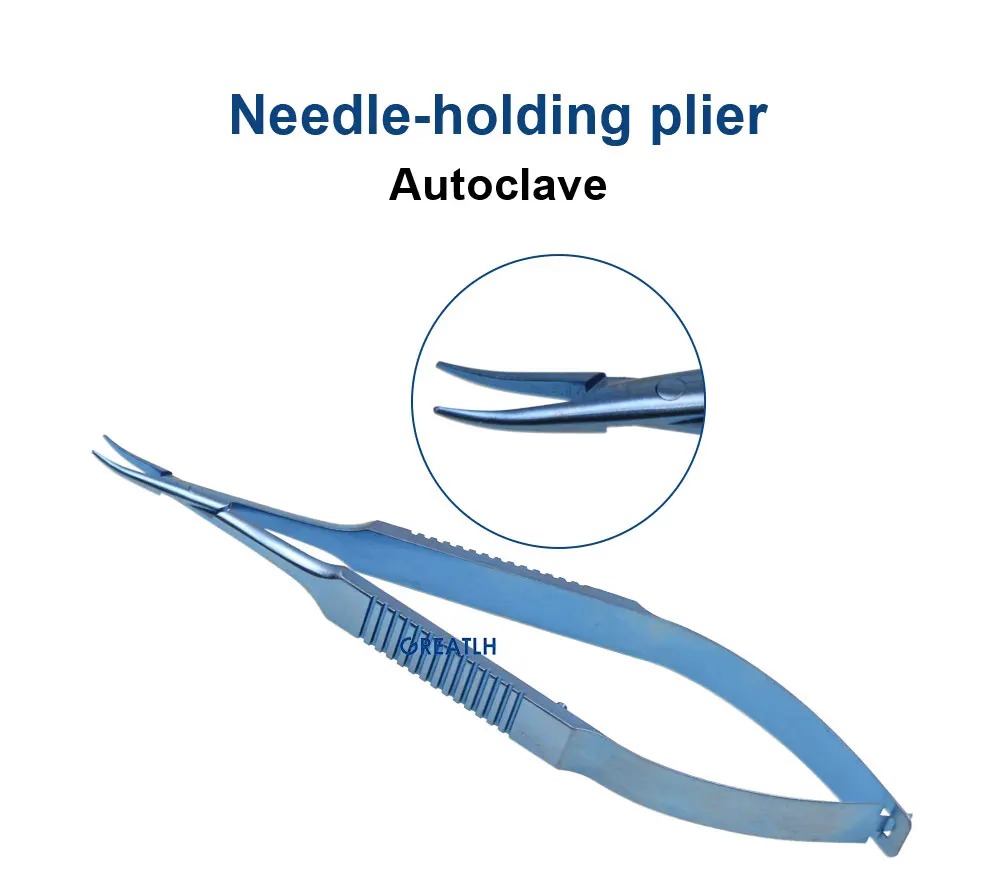Autoclave Titanium Ophthalmic Surgical Instruments Surgicla Pliers ...