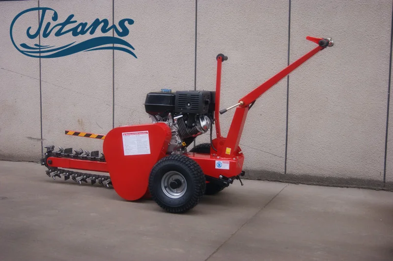 Titans Mini Petrol Trencher Machine For Farm Ditching New Condition ...