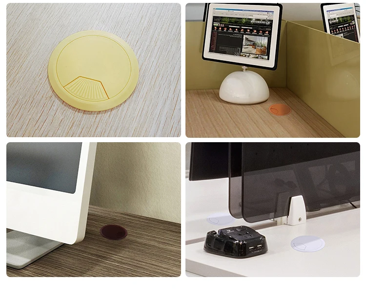 Toco 35mm Office Flexible Circular Desk Cabke Electric Bushings Hole ...