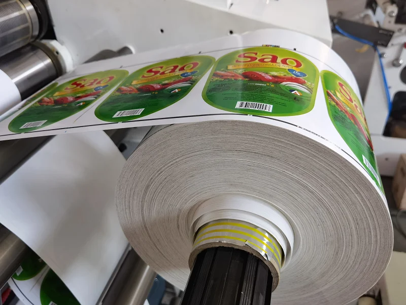 Flexo UV Sticker Label Flexographic Printing Machine