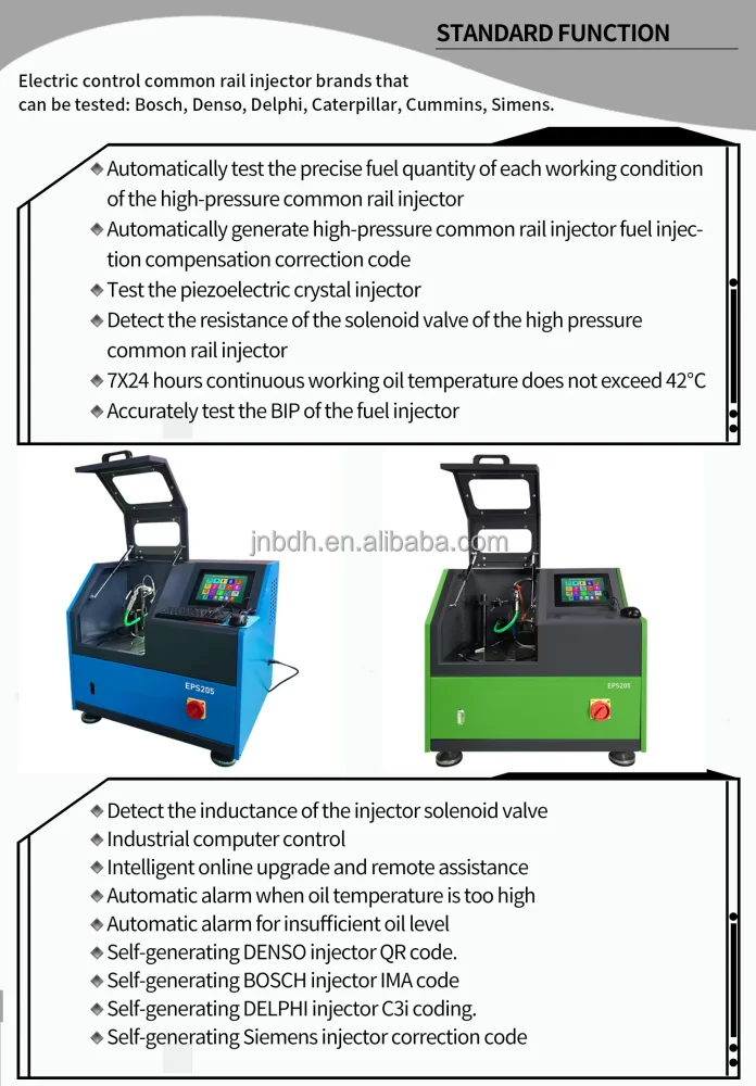 Diesel Injector Test Bench Electronic Fuel Diesel Injection Common Rail ...