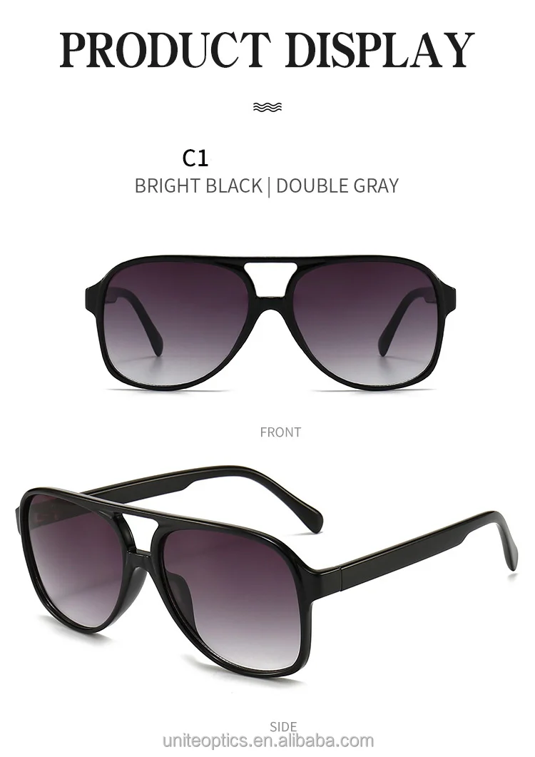 70s Shades Sunglasses - Retro Aviation Style for Men & Women