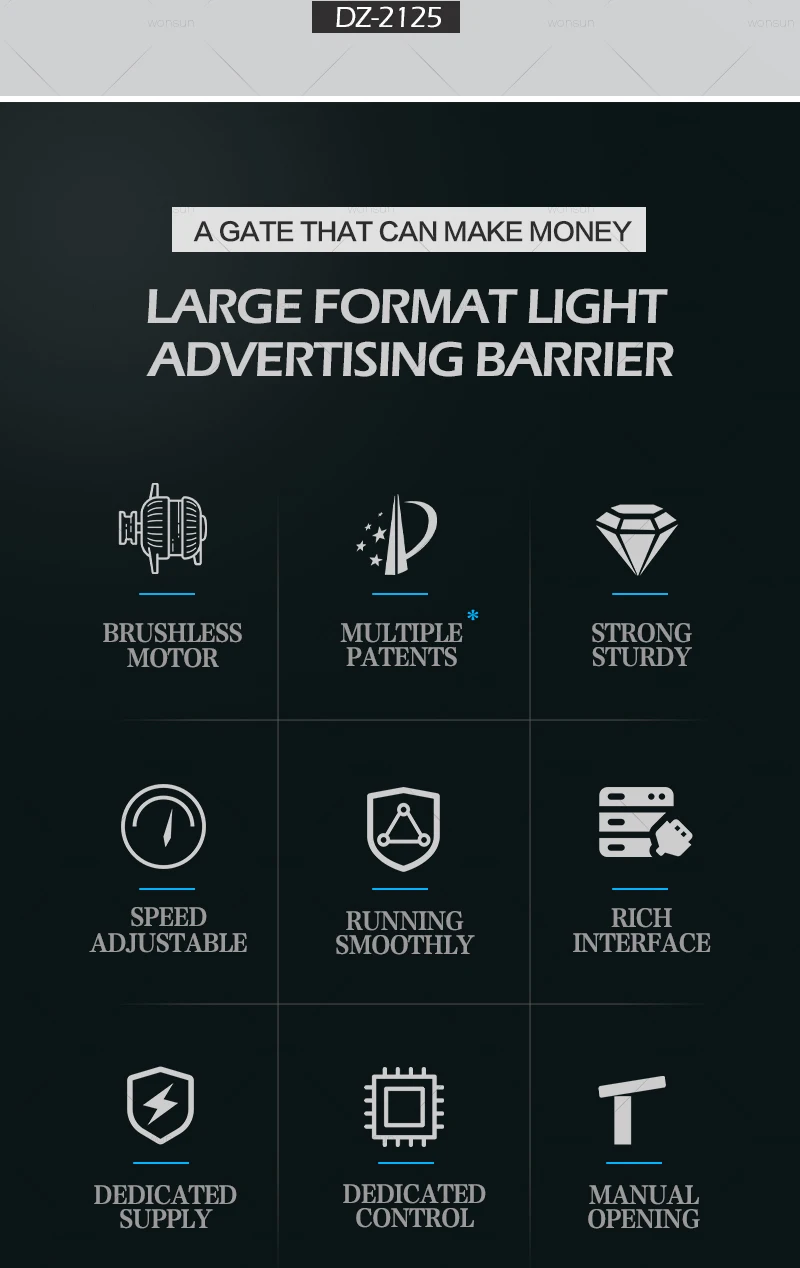 Bldc 24v Advertising Barrier Gate Automatic Boom Barrier 4.5m Fence Boom Factory Price - Buy ...