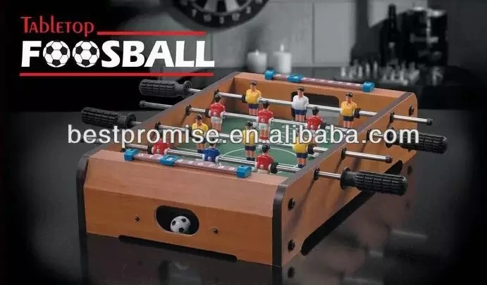 Cheap Wooden Tabletop Foosball Game Soccer Game - Buy Tabletop Foosball ...