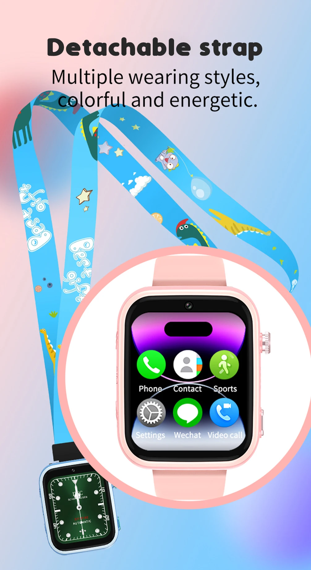 V45 Smart Watch 4g Sim Card Kids Boys Waterproof Call Children Built In ...