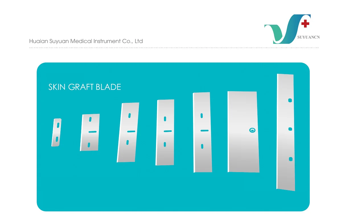 Suyuan Medical Surgical Blade Dermatome Zimmer Blade Skin Grafting