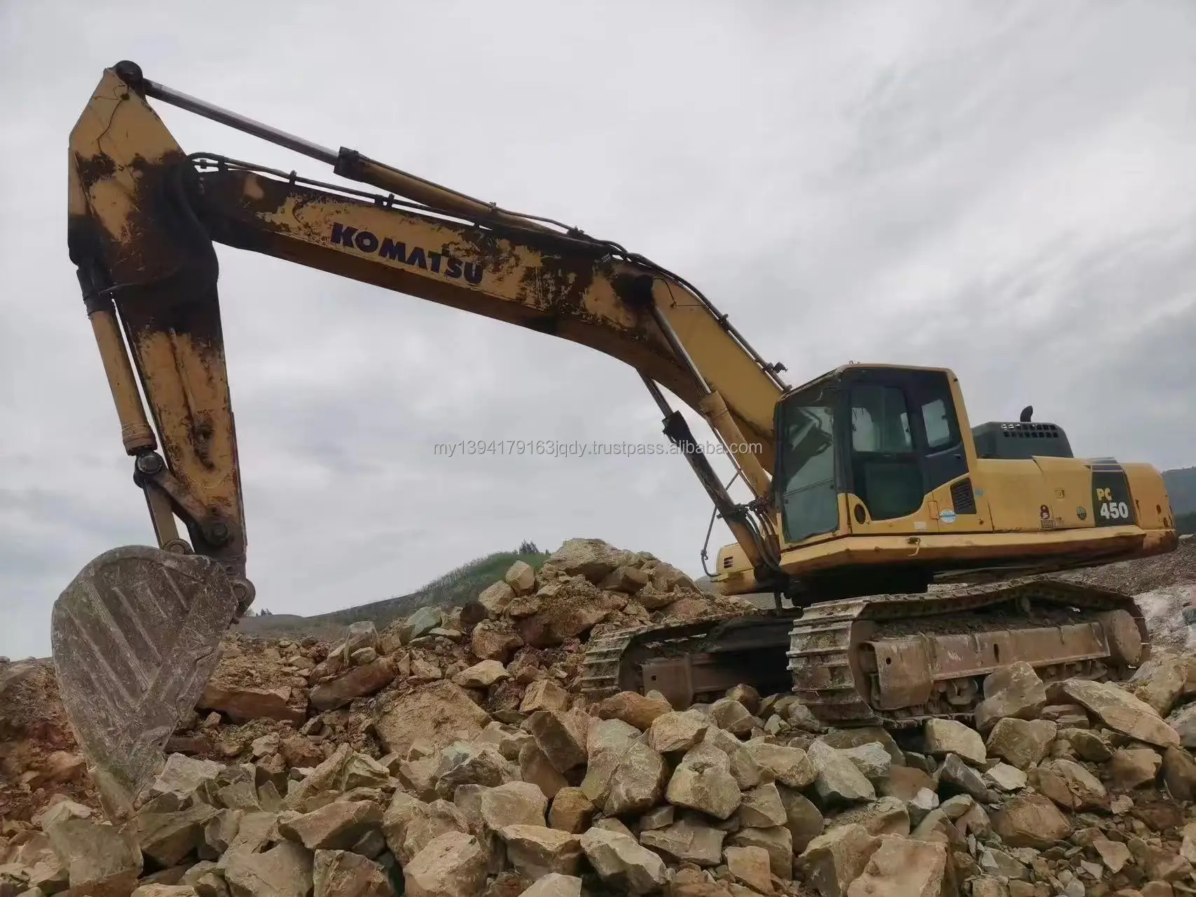 Used Excavator Komats Original Paint Pc450-8 Pc200 Pc220 Pc330 Pc360 ...