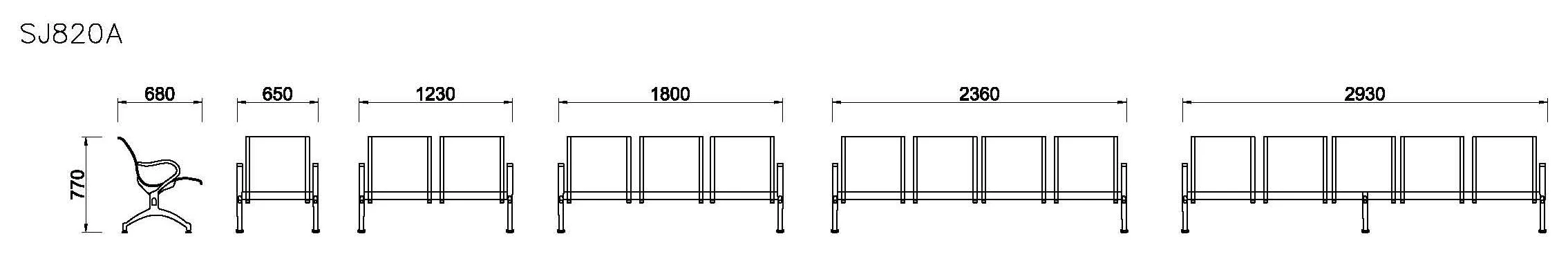 Hospital Chairs - Durable and Comfortable Waiting Seating