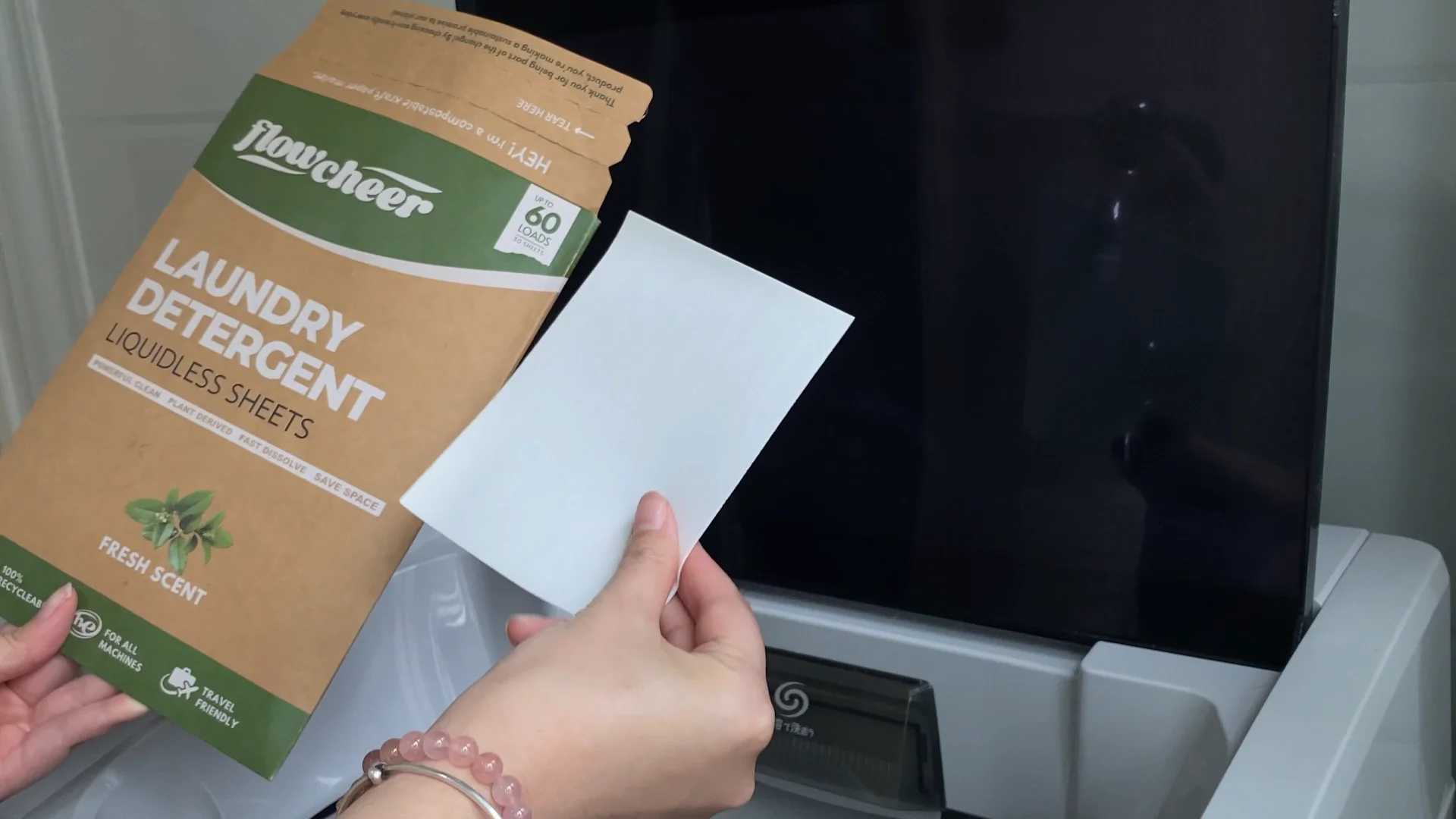 Oem/odm Eco-friendly Laundry Detergent Strips Paper Sheets Cleaning ...