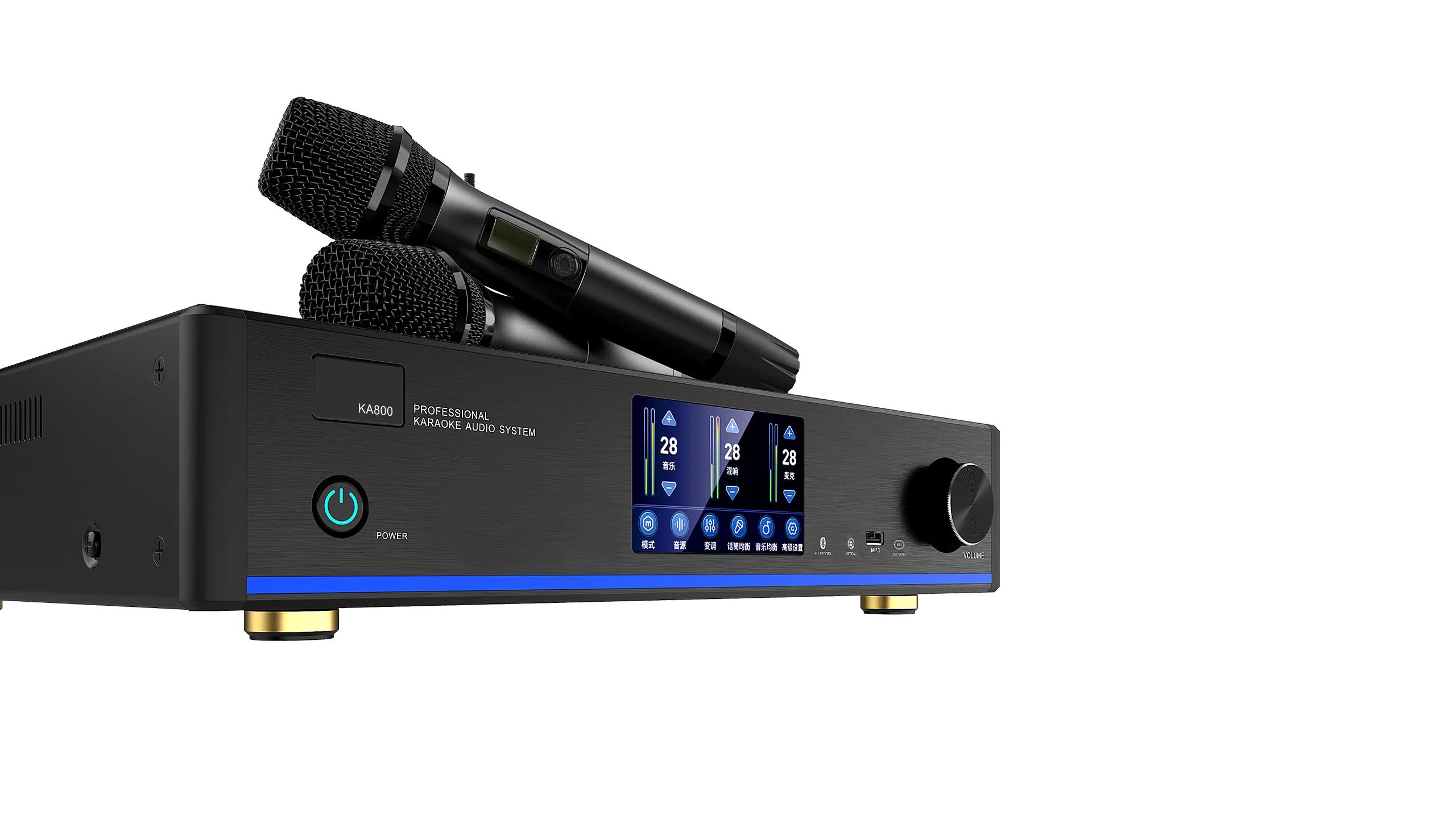 Professional Digital Audio Video Processor Amplifier DAC Phono Built-in ...