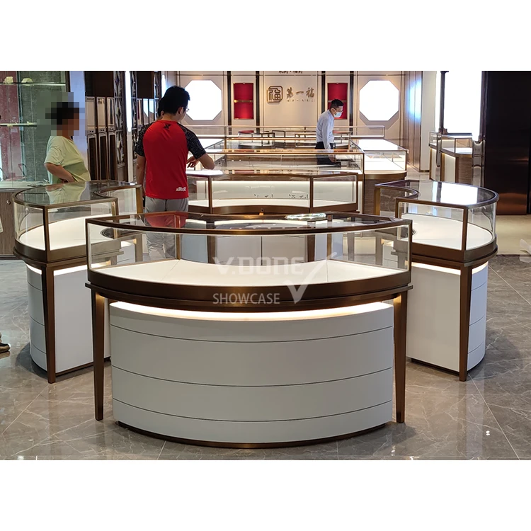 Elevate Your Jewelry Store with V-Done Display Cabinets