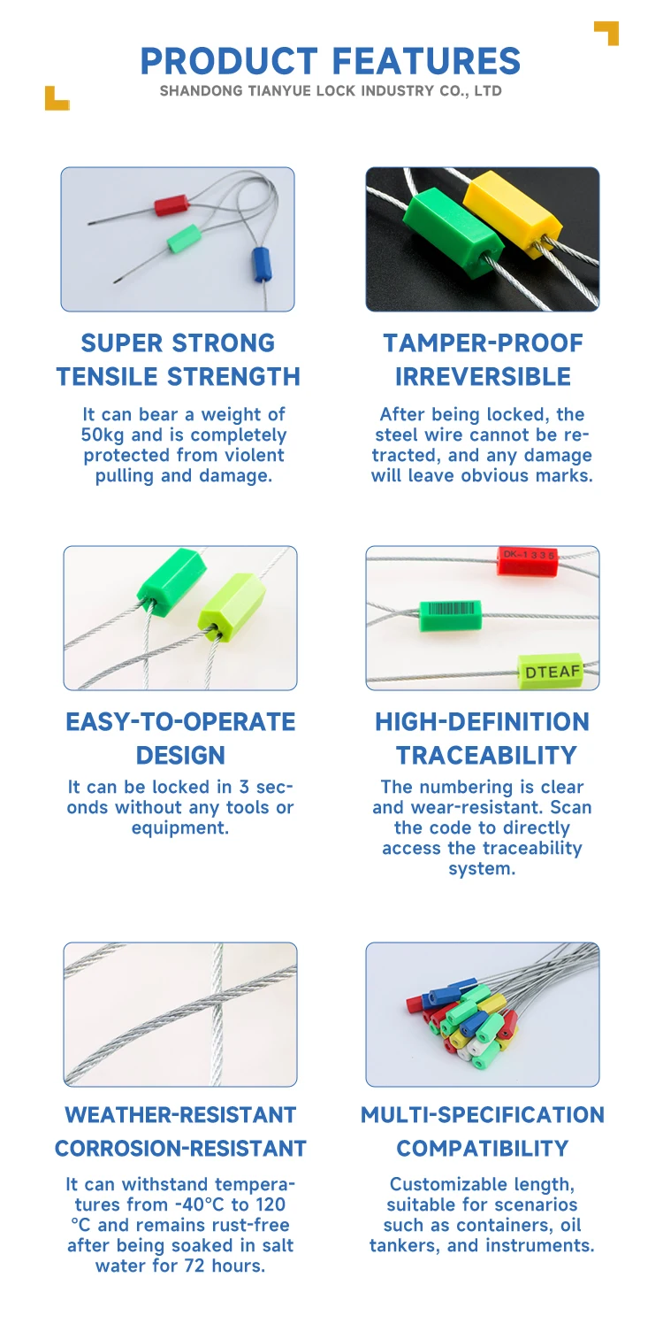 Container Cable Seals with Tensioning Mechanism Supplier of Container ...