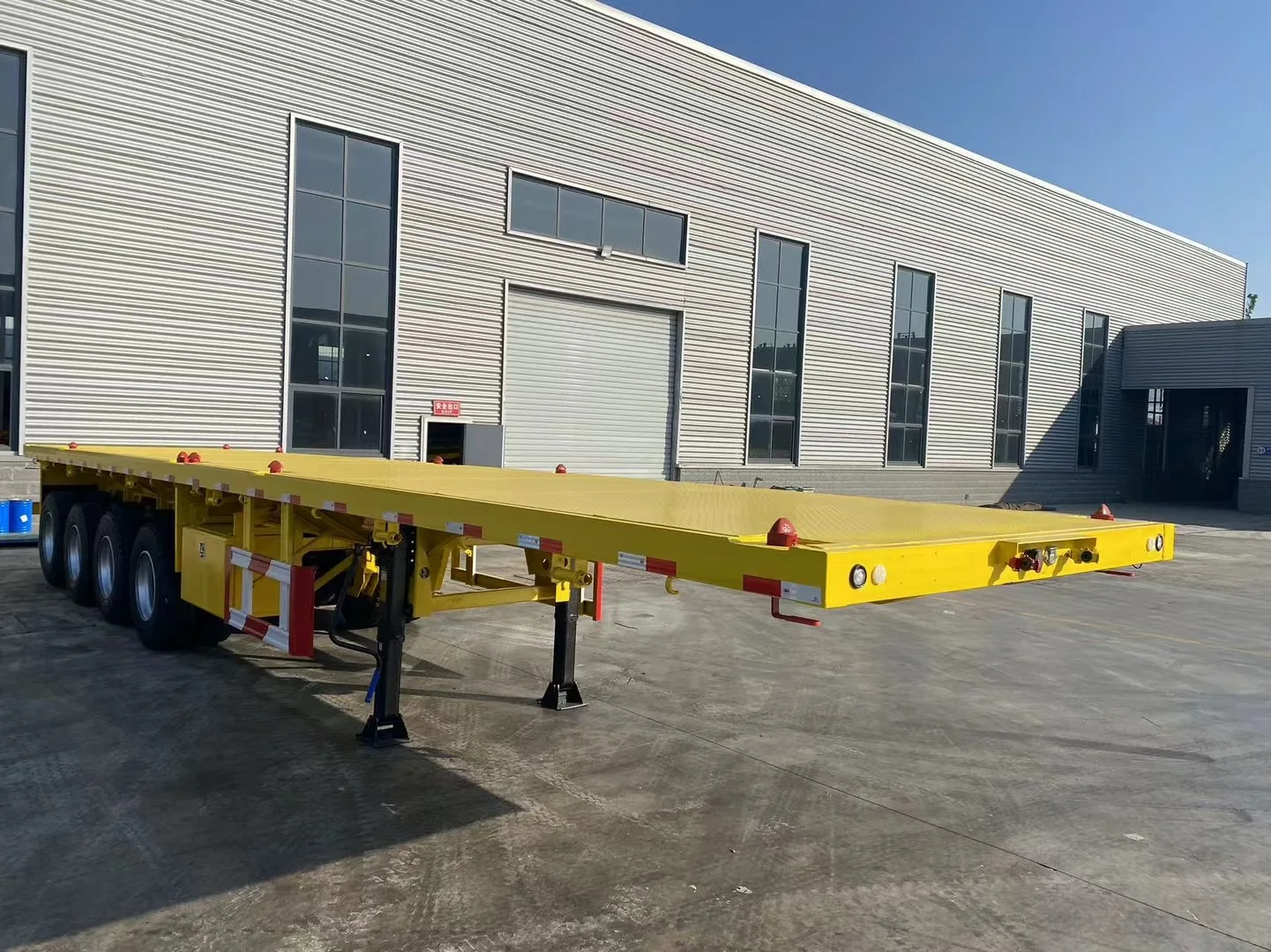 12 Meter Long Tipper Truck - 4 Axle Cargo Semi Trailer