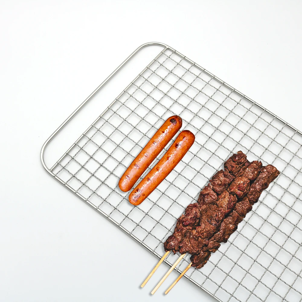 Bbq Accessories Bbq Grill Mesh Stainless Steel Mesh Net - Buy Bbq Grill ...