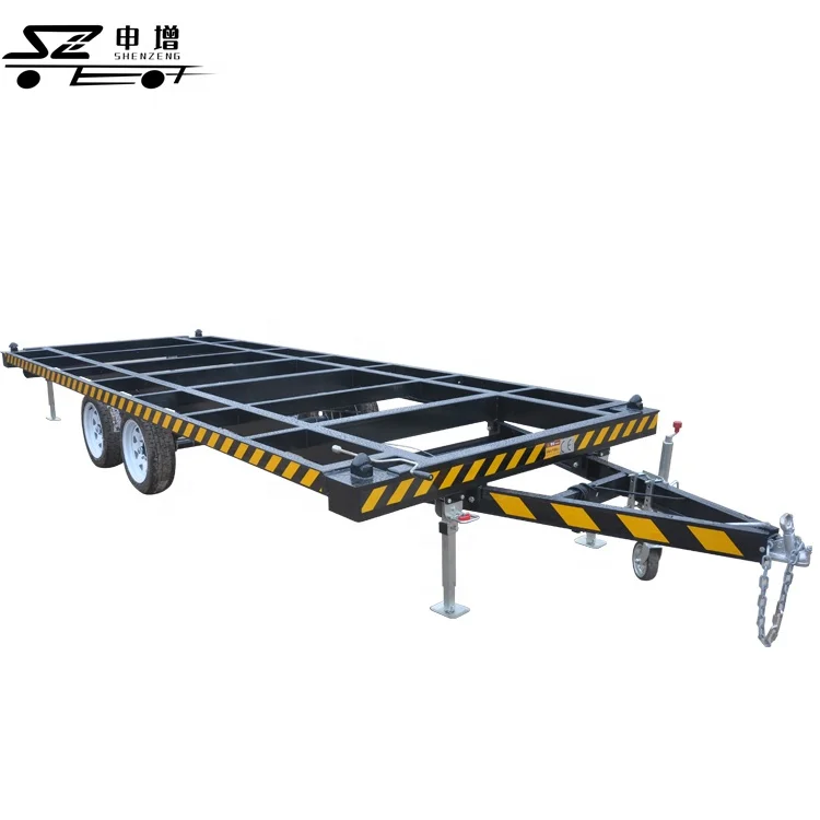 3ton Container Trailer 20ft House Chassis Trailer by Shenzong