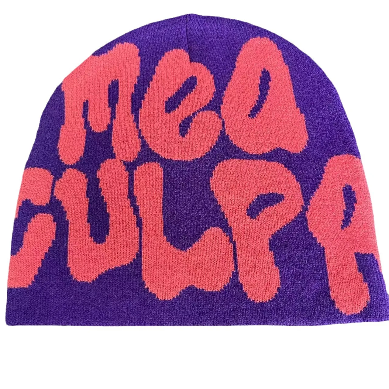 Custom Graphic Design Printed Jacquard Y2K Winter Beanie
